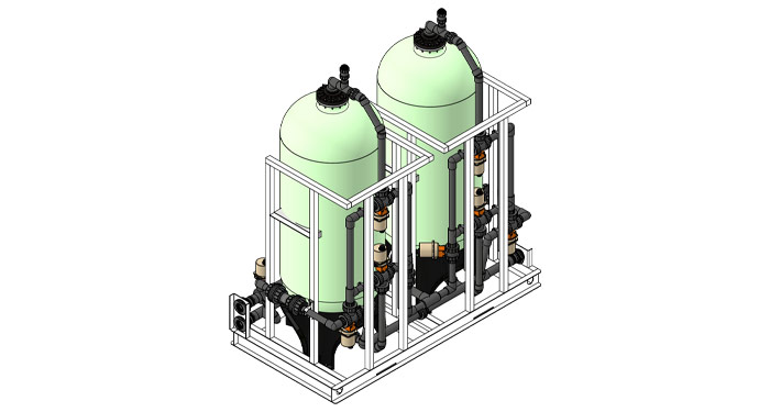 Media Filter Skid | FCI Watermakers